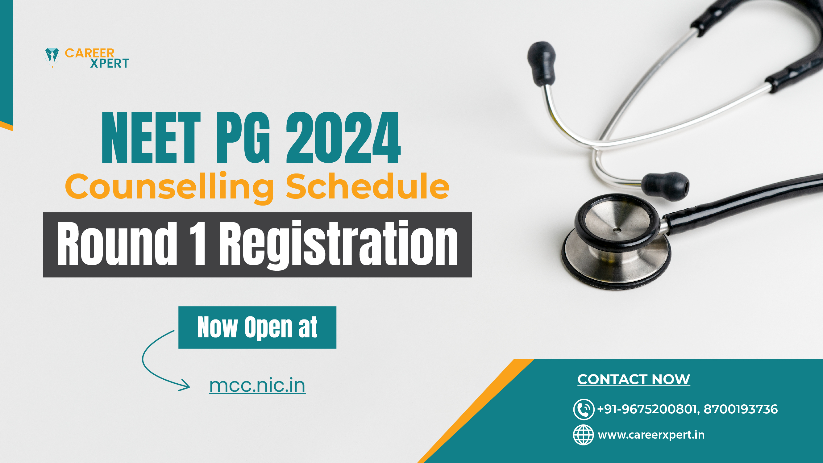 NEET PG 2024 Counselling: Round 1 Registration Now Open at mcc.nic.in